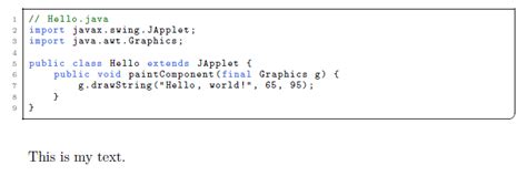 Spacing Adjust Bottom Margin Of A Listing Environment Tex Latex