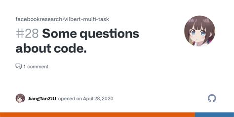 Some Questions About Code · Issue 28 · Facebookresearchvilbert Multi