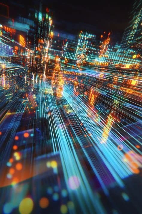 Groundbreaking Quantum Processing System Illuminated By Intricate Led