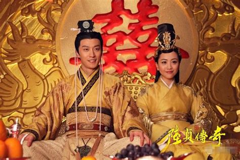 明星圖集：陸貞傳奇喬任梁楊蓉紅裝結婚照 每日頭條