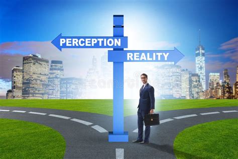 Perception Vs Reality Stock Illustrations 79 Perception Vs Reality Stock Illustrations