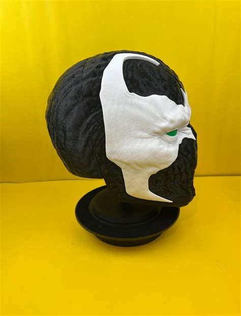 Spawn Mask Cosplay 3d Printed Unique Anti Hero Costume Accessory Etsy