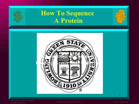05 Protein Sequencing Ppt Chemistry Science