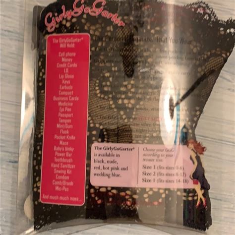 Girly Go Garter Intimates And Sleepwear New In Package Girly Go