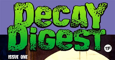 Pittsburgh Underground PU Pulp Posters Decay Digest Issue One Don Zombie P I