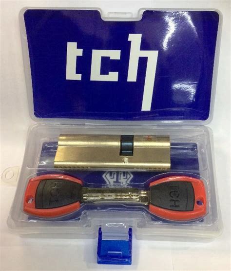 Механизм цилиндровый TCH Центрованный 90мм 45х45 перекодируемый 2 6