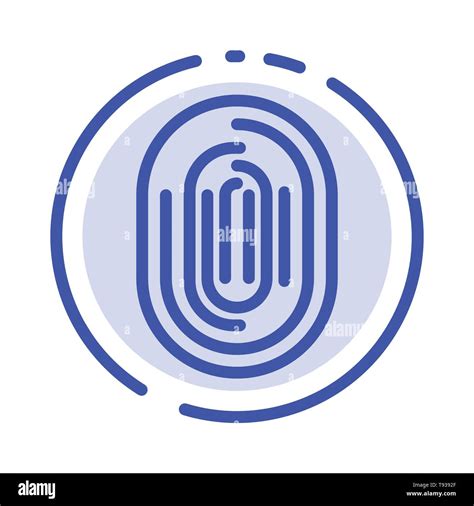 Fingertip Recognition Stock Vector Images Alamy