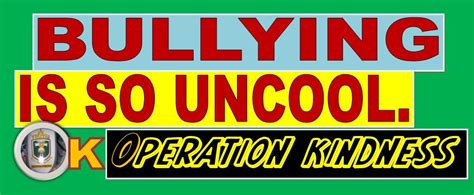 Slogan Anti Bullying Goresan