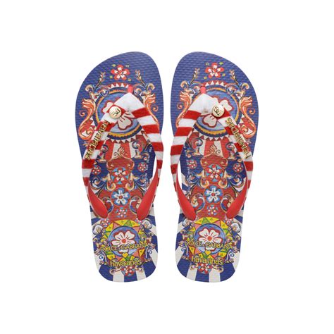 Dolceandgabbana Carretto Siciliano Flip Flops Havaianas Taiwan