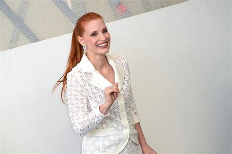 Jessica Chastain Showed Sexy Legs At The Venice Film Festival 13