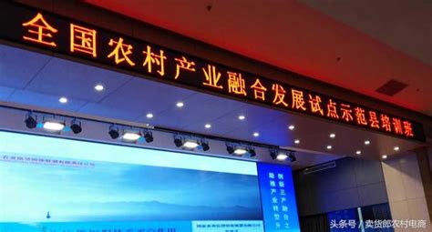 范志強在全國農村產業融合發展試點示範縣培訓班講授網際網路 三農 每日頭條
