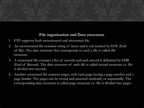 File Tranfer Protocol Ppt