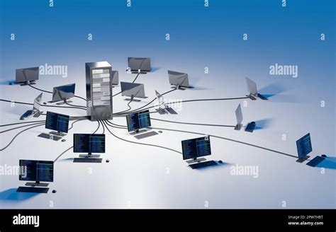 Cloud Computing Network Infrastructure Computer Workstations