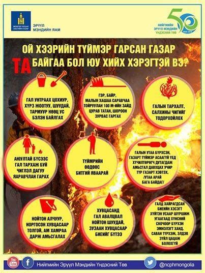 Ой хээрийн түймэр гарсан газар байгаа бол юу хийх хэрэгтэй вэ Хан