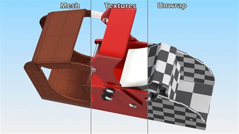 Benchtop Tape Dispenser With Safety Guard 3d Model 29 3ds Blend