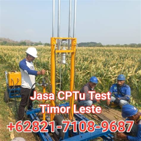 Jasa Cptu Test Timor Leste Pt Hasanah Surveyor Sondir