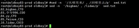 Linux三剑客之sed命令详解 linux培训机构