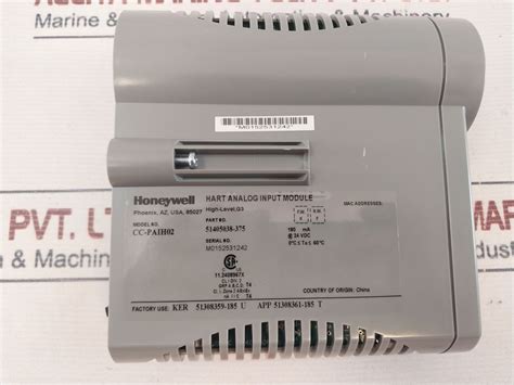 Honeywell Cc Paih02 Hart Analog Input Module Aeliya Marine