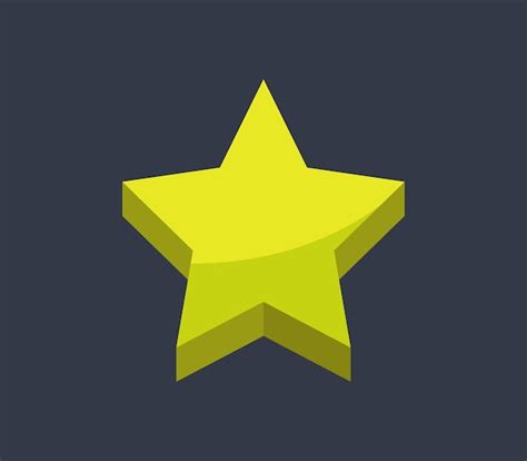 Premium Vector Star On Background