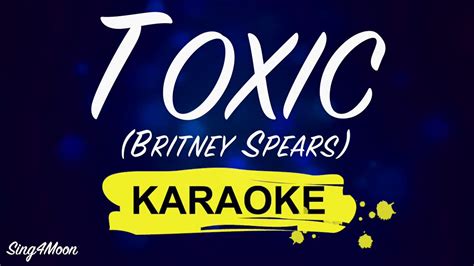 Britney Spears Toxic Karaoke Piano Youtube