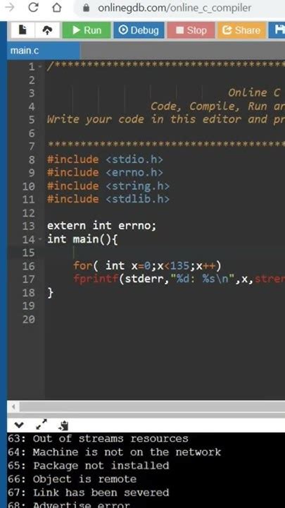 Errnoh Library Shorts Error Coding Youtube