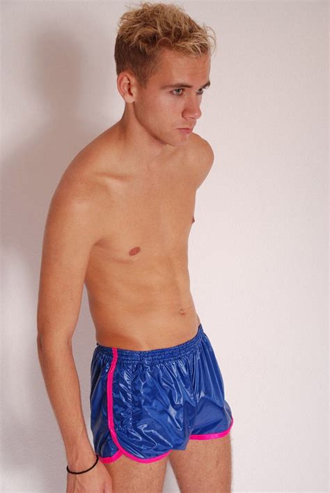 Starray Shiny Shorts Attractive Men Sport Shorts Swim Trunk Gay