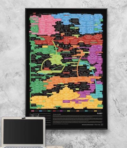 Deep State Mapping Project Q Web Map Poster 4642864709