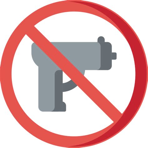 No Weapons Special Flat Icon