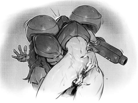 Rule 34 1boy 1girls Arm Around Waist Armor Armored Samus Crossover