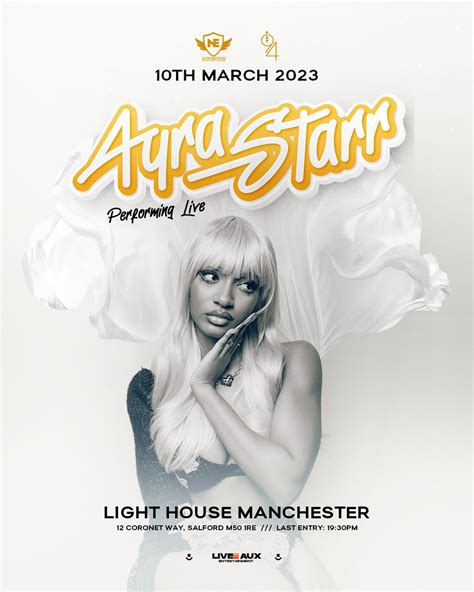Ayra Starr Performing Live 🔥 At The Lighthouse Venue Eccles On 10th