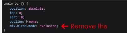 Javascript Inverted Background Color In Mobile And Desktop Stack Overflow