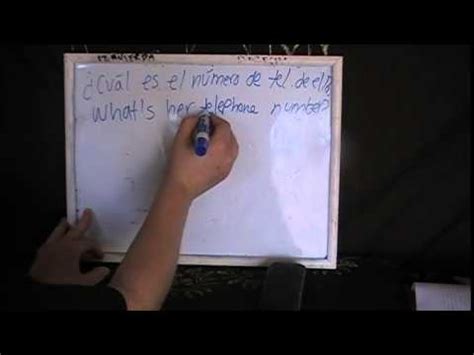 Aprende Ingles Facil Cual Es Tu Numero De Telefono En Ingles Leccion18