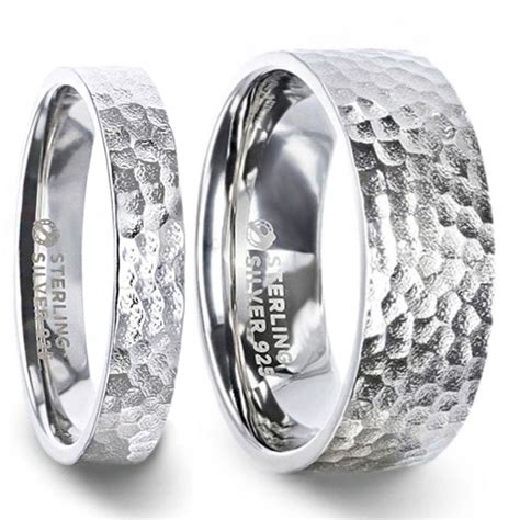 Sterling Silver Mens Wedding Rings 60 Photos