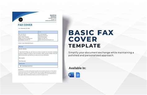 Portfolio Cover Template In Word Pages Download