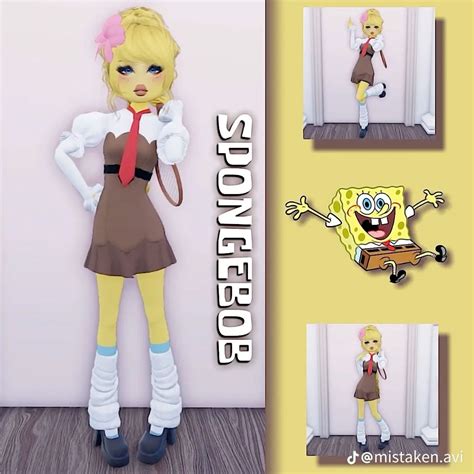 9 Dti Spongebob Ideas In 2025 Dress To Impress Impress Fancy Dress Code