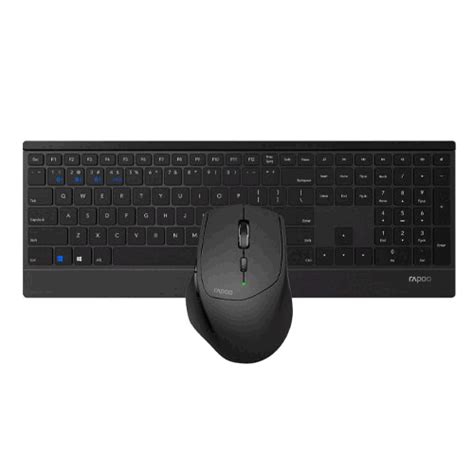 Rapoo 9500m Multi Mode Wireless Keyboard And Mouse Combo Villman Computers