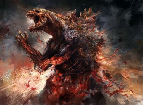 Godzilla Legends Amazing Godzilla 2014 Fan Art