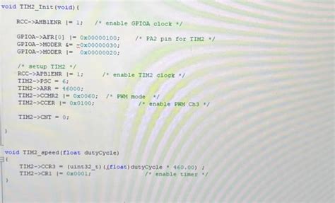 solved does anyone know whats wrong with my set up for pwm