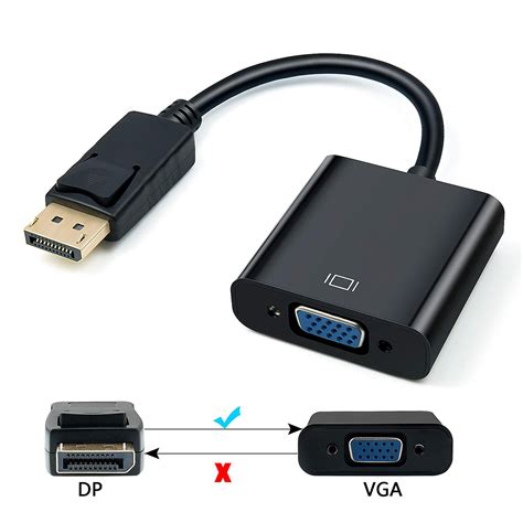 Adaptadores Y Convertidores Adaptador Display Port A Vga Etouch®