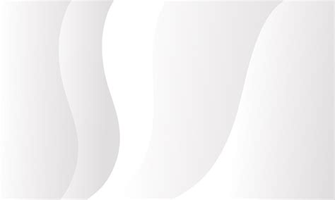 Fundo Vetorial De Onda Branca Vetor Premium