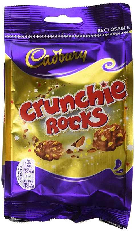 Cadews Crunchie Rocks Bag On White Background