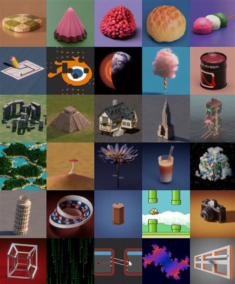 Blender布的 Blender海滩沙滩山坡 Blender布的