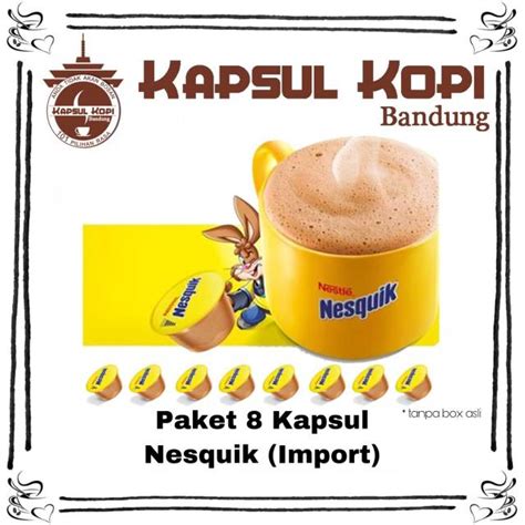 Jual Pengganti Milo Nesquik Kapsul Kopi Nescafe Dolce Gusto Import Isi