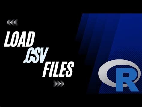 Read And Load CSV Files Into R And RStudio Data Analysis In R For Beginners Video Summary