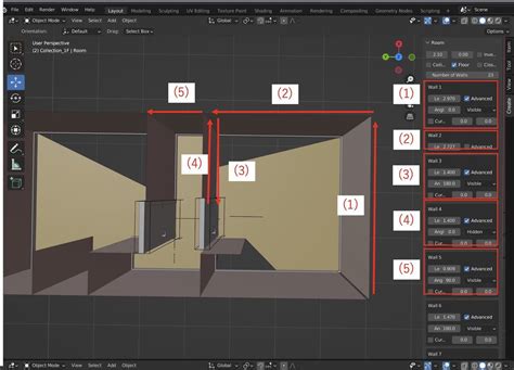 BlenderとArchimeshを使う時のちょっとしたTips CrossRoad