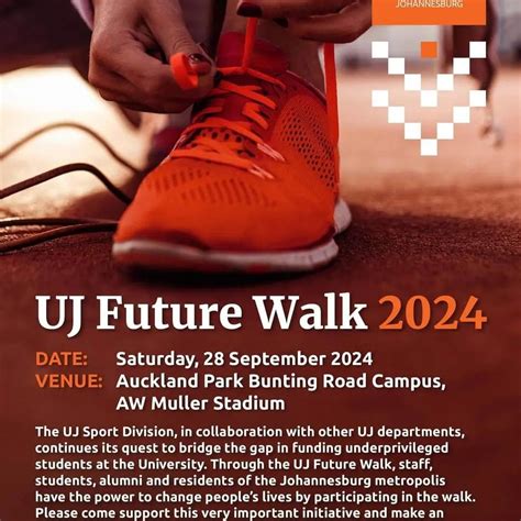Uj Future Walk 2024 Fada Uj Bunting Road Campus Johannesburg 28 September 2024 Allevents