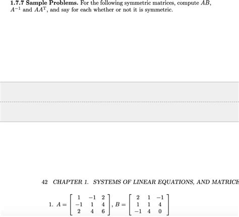 Solved Sample Problems For The Following Symmetric Chegg