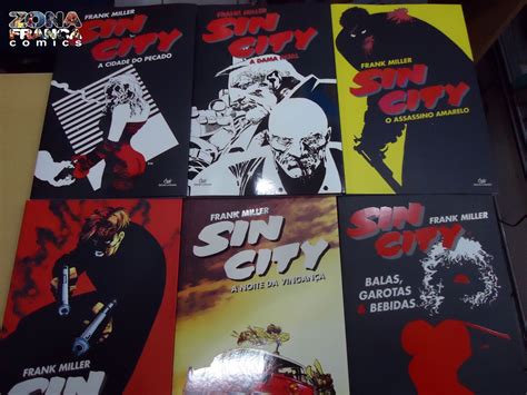 Zona Franca Comics Sin City ColeÇÃo Completa Devir Livraria