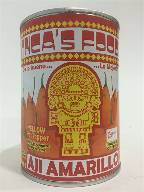 Aji Amarillo Incas Food Yellow Hot Pepper Authentic Peruvian Hot