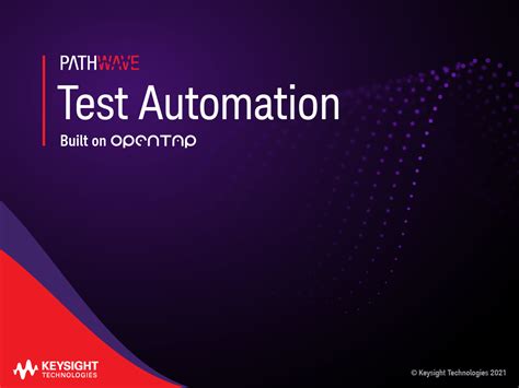 Ks8400b Pathwave Test Automation Keysight